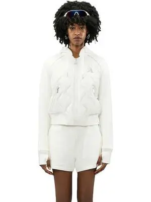 ALPENHAUS Sorlin Hybrid Insulated Bomber Jacket - Snow White