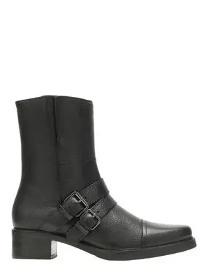 HARLEY-DAVIDSON Jerilyn Double Buckle Boots - Black