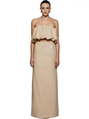 ET OCHS Cohen Maxi Skirt - Beige