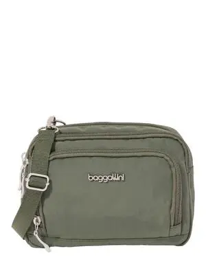BAGGALLINI BAGGALLINI Trifecta RFID Wallet Crossbody Bag Thyme