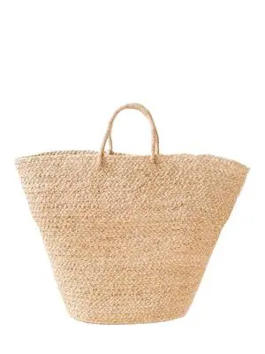 INDEGO AFRICA Indego Africa Braided Raffia Tote