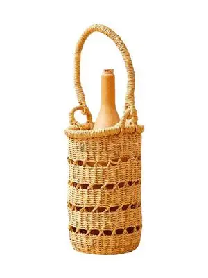 INDEGO AFRICA Kuma Wine Tote - Natural
