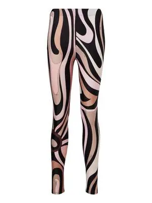 Emilio Pucci Printed Leggings - Multicoloured