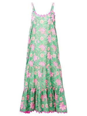 JULIET DUNN Printed Maxi Dress - Multicoloured