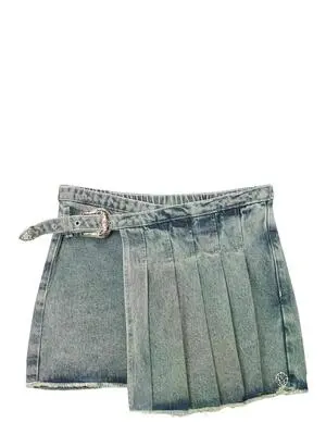 MUSIUM DIV. Pleated Skorts - Blue