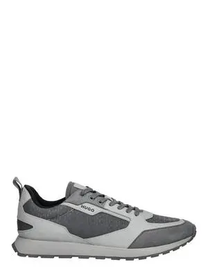 Hugo Panelled Sneakers - Grey