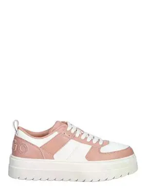 Hugo Logo-lettering Sneakers - Pink