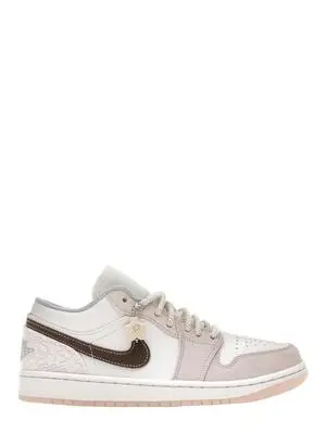 JORDAN Jordan 1 Low Top Sneakers White/light Soft Pink