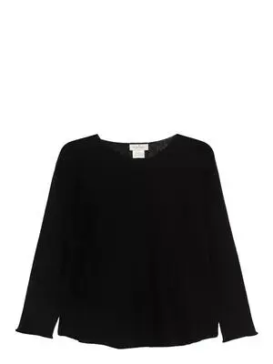 Bruno Manetti Fine-knit Top - Black