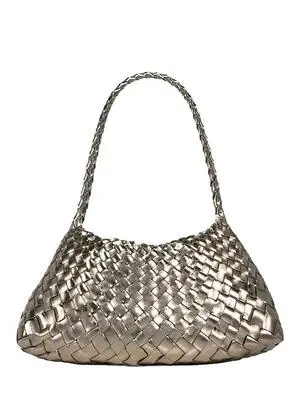 Dragon Diffusion Rosanna Leather Shoulder Bag - Gunmetal