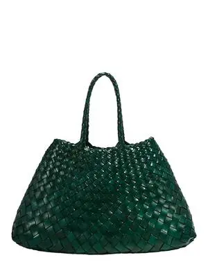 Dragon Diffusion Santa Croce Small Leather Bag Forest
