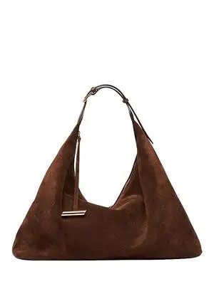 LIFFNER Pillow Hobo Bag - Dark Brown