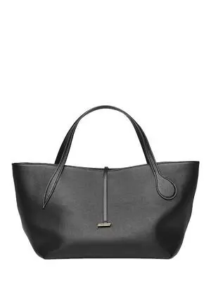 LIFFNER Zip Penne Tote - Gold/black