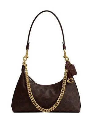 COACH Juliet Shoulder Bag 25 In Signature Canvas - B4/maple Maple