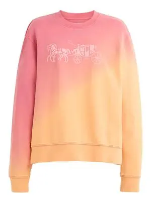COACH Restored Ombre Horse And Carriage Crewneck - Multi