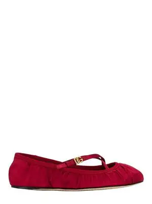 Dolce & Gabbana Ballerina Flat - Ruby