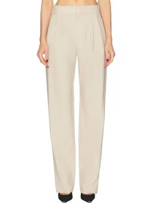 Saint Laurent Tapered Trouser - Beige