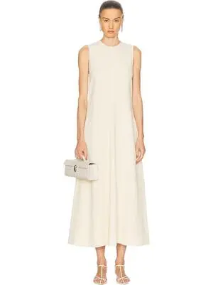 TOTEME Woven Stripe Dress - Ecru