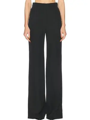 Sportmax Orario Wide Leg Trouser - Black