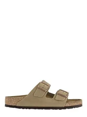 BIRKENSTOCK Arizona Double-Strap Sandals Tobacco Brown Oiled Leat