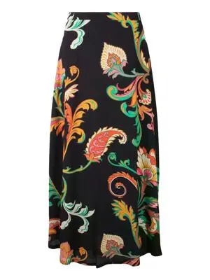 ETRO ETRO Paisley-Print Midi Skirt