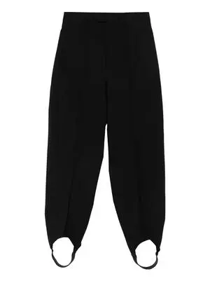 ALAINPAUL Fuseau Trousers - Black