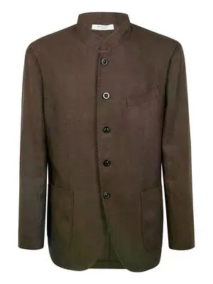 BOGLIOLI Boglioli Stand Collar Blazer