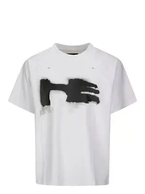 HELIOT EMIL Graphic-print T-shirt - White
