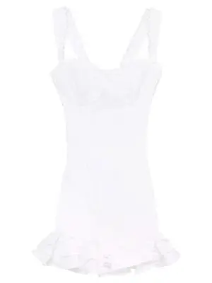Charo Ruiz Ibiza Sunil Mini Dress - White