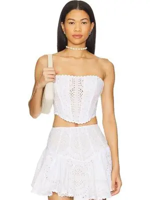Charo Ruiz Ibiza Rory Bustier - Ivory Nel?m