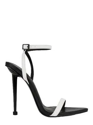 Femme La Ford Sandal - Noir & Blanc