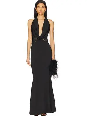 NOOKIE Lala Gown - Black