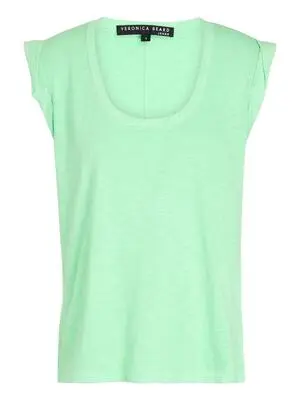 VERONICA BEARD Veronica Beard Arion Slub Pima Cotton-Jersey Top