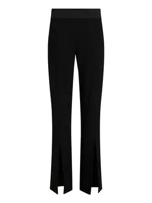 Simkhai Ariah Crepe Straight-leg Pants - Black