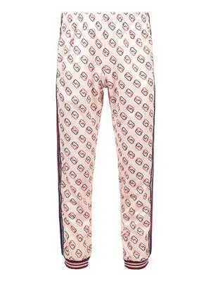 Gucci Interlocking Gg Joggers - Ivory