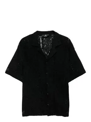 REPRESENT Crochet Shirt - Black