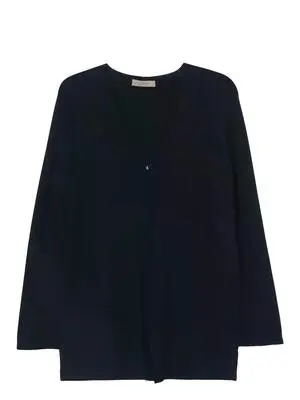 D.exterior Fine-knit Cardigan - Blue