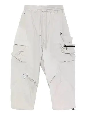 MUSIUM DIV. Drawstring Cargo Trousers - Grey