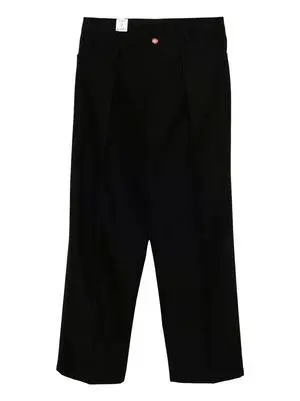 Casablanca Pleated Trousers - Black