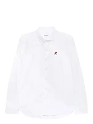 CHOCOOLATE Logo-patch Shirt - White