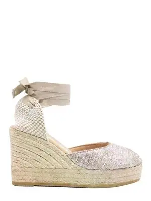 Manebí 90mm Monaco Espadrilles - Gold
