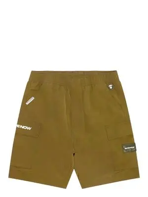 AAPE BY *A BATHING APE® Logo-print Cargo Shorts - Green