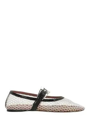 Paris Texas Sveva Ballerina Shoes - White