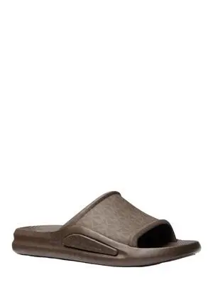 MICHAEL KORS Michael Kors Griffin Signature Logo Slide Sandals