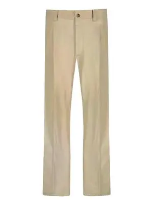 LANEUS Cotton Trousers - Neutrals