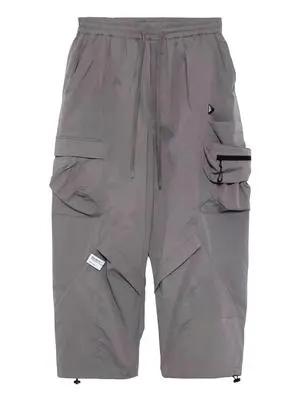 MUSIUM DIV. Drawstring Cargo Trousers - Grey