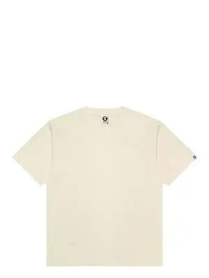 AAPE BY *A BATHING APE® Logo-print T-shirt - Neutrals