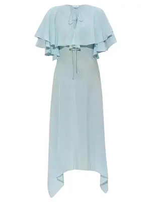 STELLA MCCARTNEY Stella McCartney Layered Semi-Sheer Midi Dress