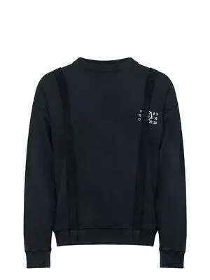 MAISON MARGIELA Numbers-motif Sweatshirt - 900 Black