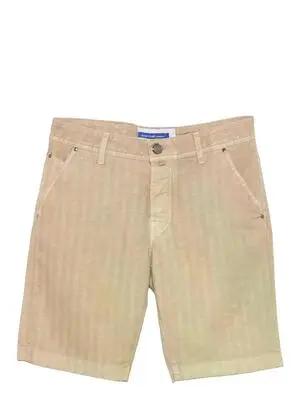 Jacob Cohen Herringbone Shorts - Neutrals